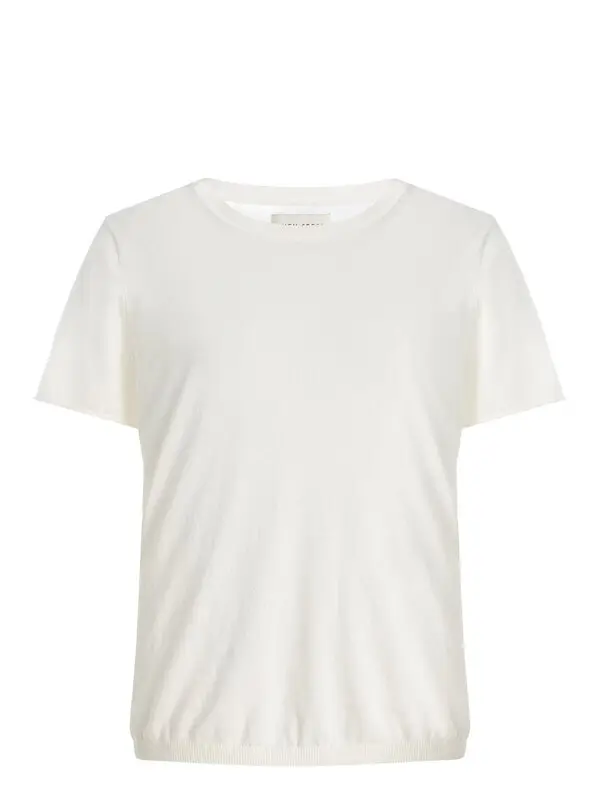 HIGH SPORT Otis Cotton T-shirt - Ivory