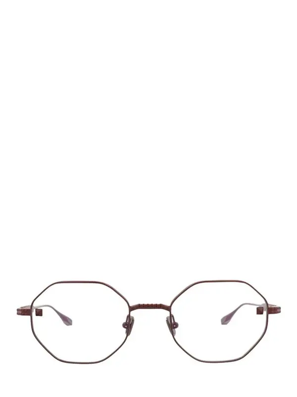 Valentino Garavani Metal Round Optical Frames - Bordeaux Bordeaux Transparent (vlx/122b/52)