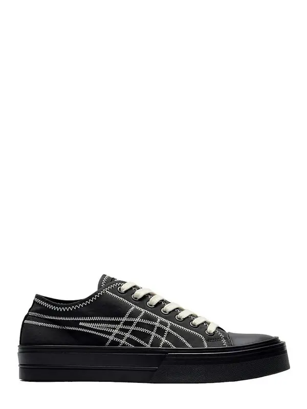 Onitsuka Tiger Ok Basketball Lo Sneakers - Black/cream