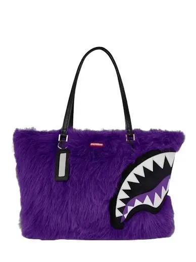 SPRAYGROUND Furzilla Shark Tote - Multicolor