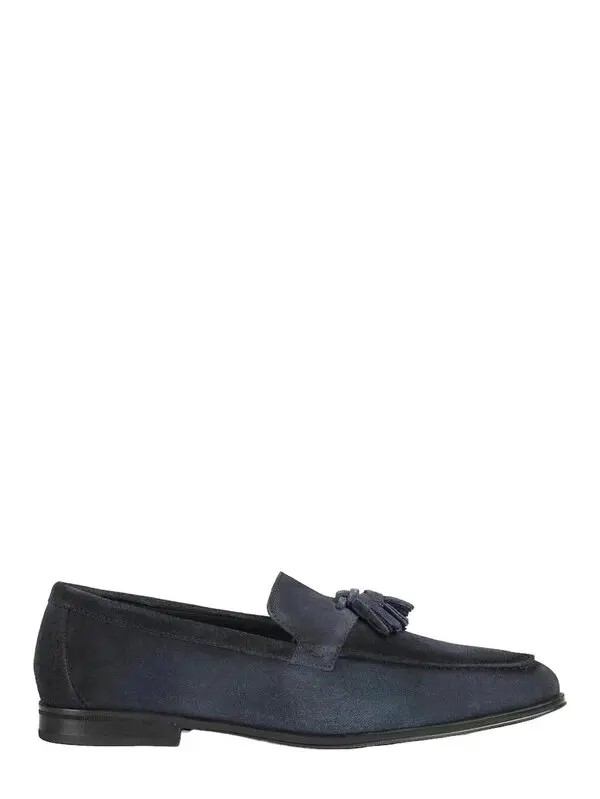 DOUCAL'S Tassel Suede Loafers - Blue