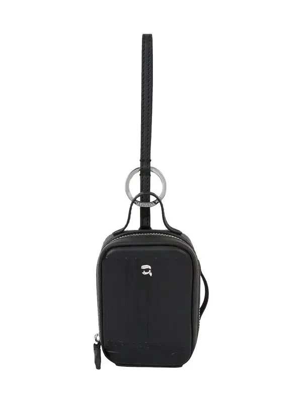 Karl Lagerfeld Ikon Suitcase Charm - Black