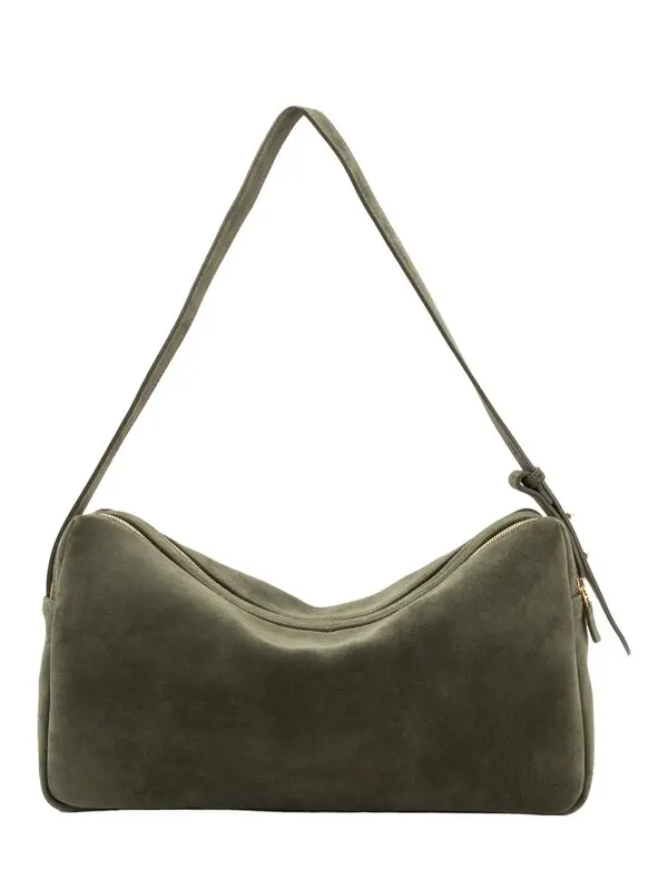ELLEME Trousse Large Suede - Khaki