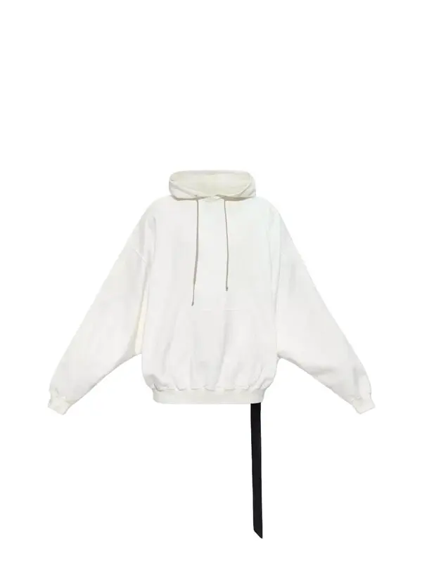 Rick Owens Hun Drawstring Hoodie - Neutrals