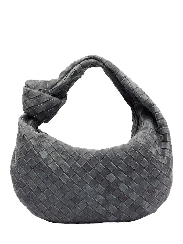 Bottega Veneta Jodie Intrecciato Small Tote Bag - Grey