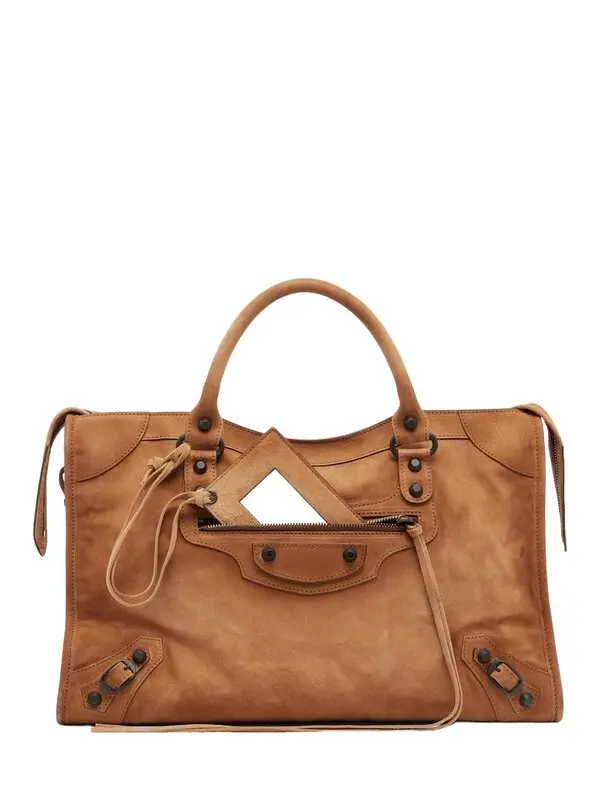 Balenciaga Le City Medium Top-handle Bag - Brown