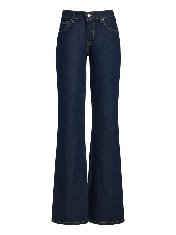 EB DENIM Maria Rigid Mid-rise Bootcut Jeans - Dark Wash