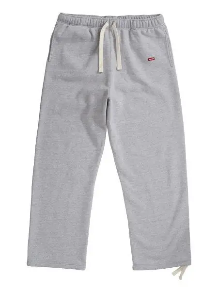 Supreme Small Box Drawstring Sweatpant - Heather Grey