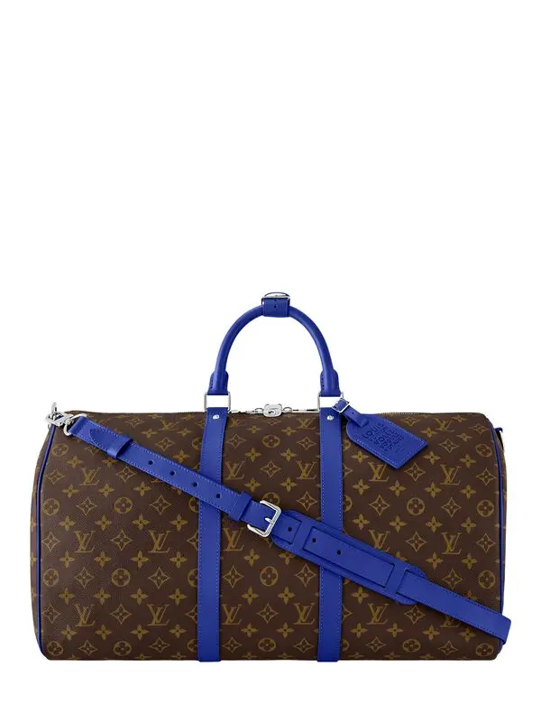 LOUIS VUITTON Keepall Bandoulière 50 Monogram Canvas - Brown