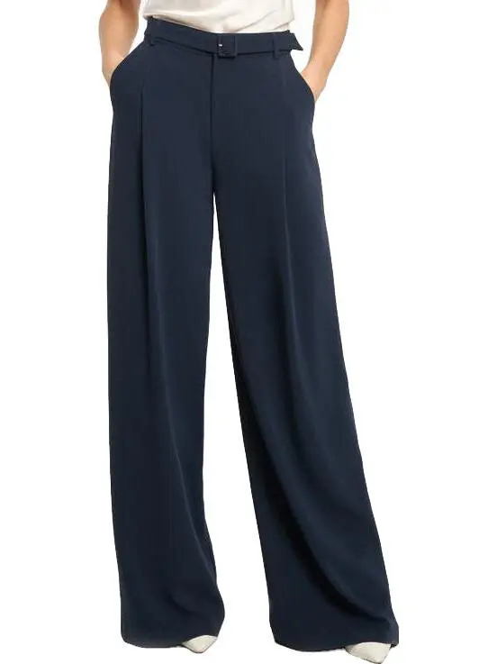Cinq À Sept Eliah Wide-leg Pants - Navy