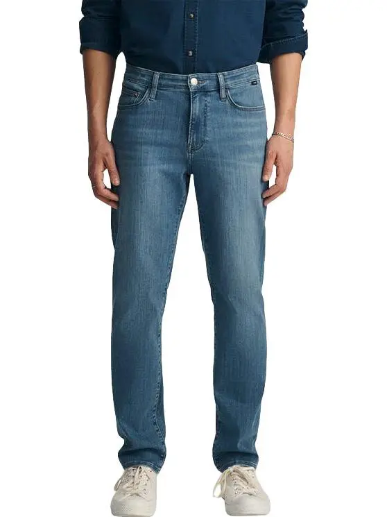 MAVI Steve Athletic Slim Fit Jeans - Mid Supermove