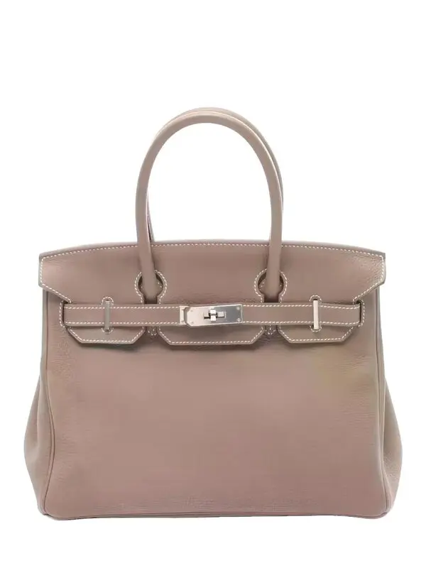 Hermès 2017 Birkin 30 Leather Handbag - Brown