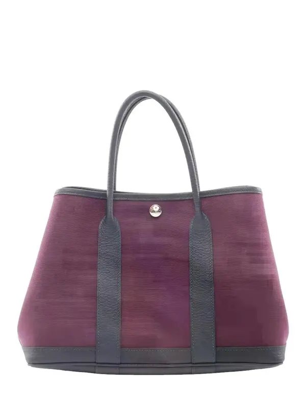 Hermès 2019 Garden Party Tpm Tote - Purple