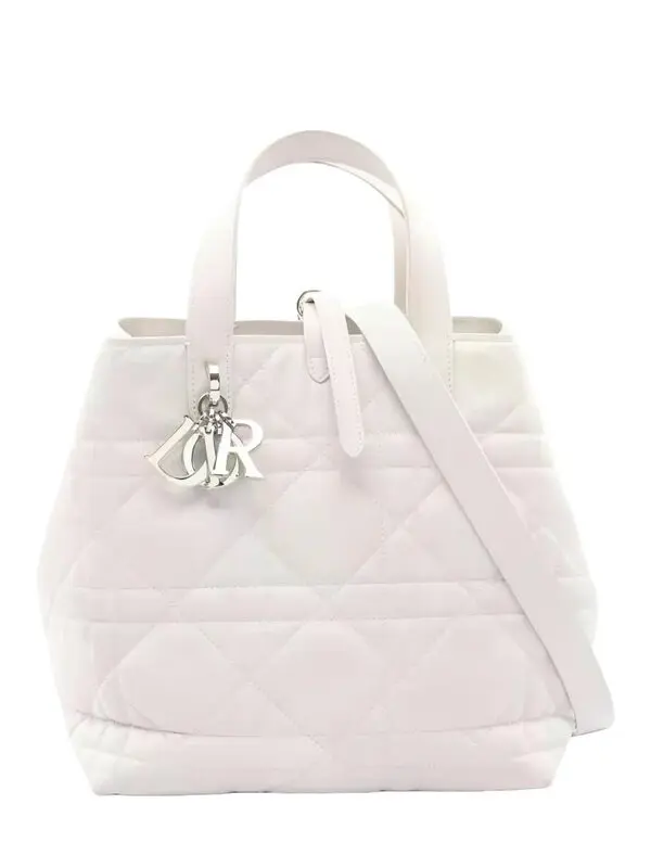 Dior 2010s S Toujours Handbag - White