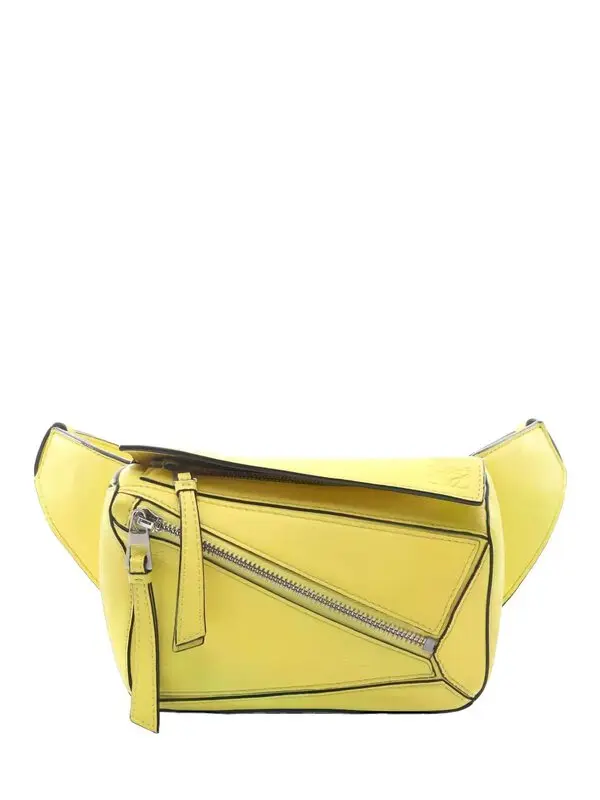 Loewe 2000s Mini Puzzle Belt Bag - Yellow