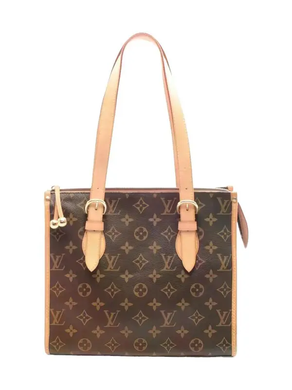 LOUIS VUITTON 2006 Popincourt Monogram Shoulder Bag - Brown
