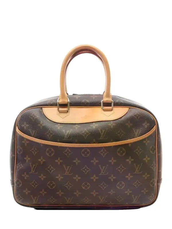 LOUIS VUITTON 1998 Deauville Tote Bag - Brown