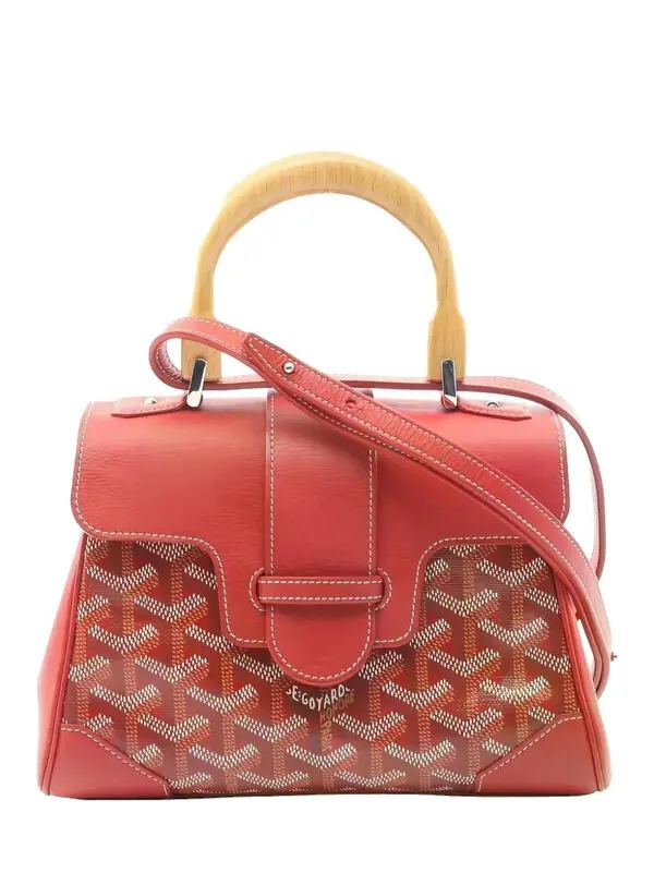 Goyard 2010s Mini Saigon Tote - Red