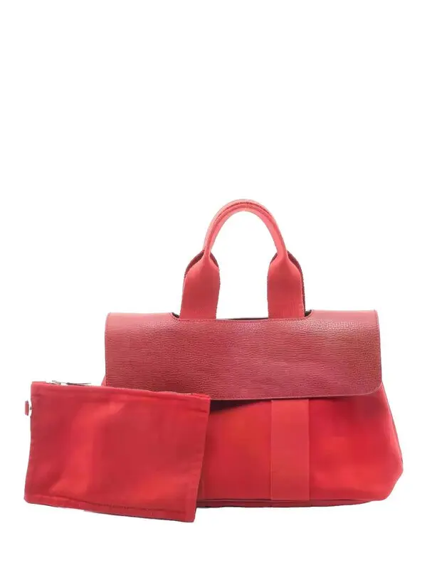 Hermès 2006 Valparaiso Pm Tote Bag - Red
