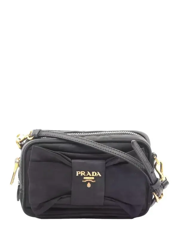 Prada 2000s Pouch Crossbody Bag - Black