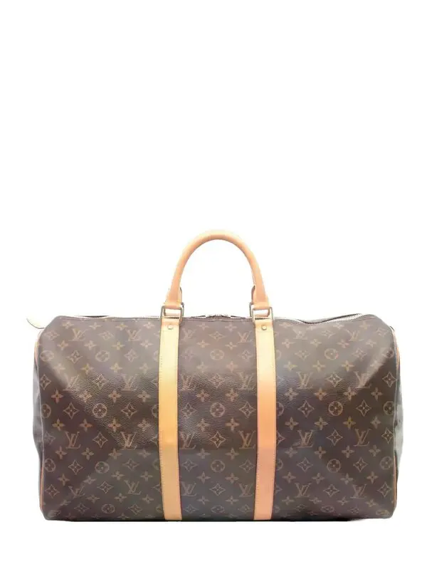 LOUIS VUITTON 2006 Keepall 50 Travel Bag - Brown