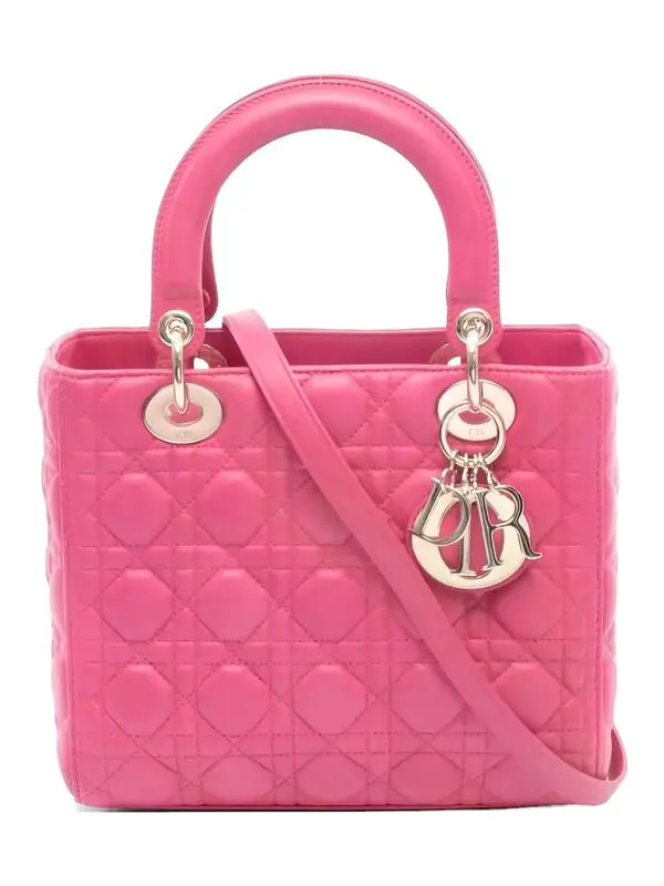 Dior 2010s Lady Handbag - Pink