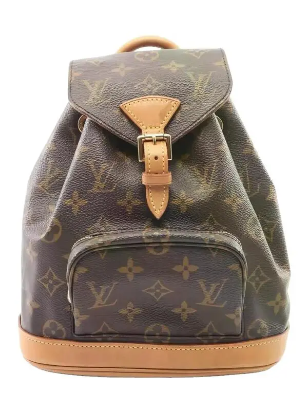 LOUIS VUITTON 2001 Montsouris Backpack - Brown