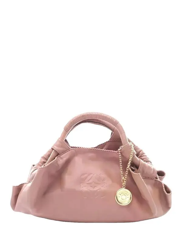 Loewe Leather Tote Bag - Pink