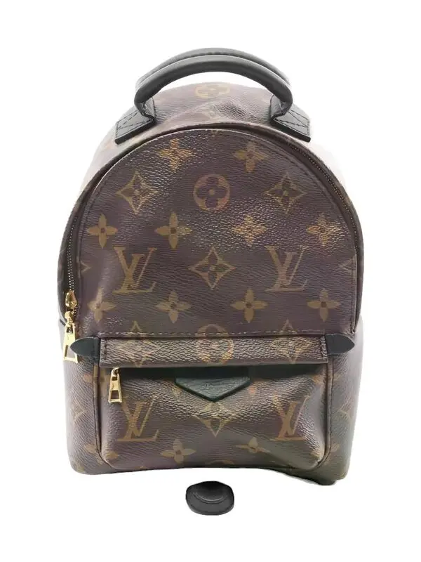 LOUIS VUITTON 2018 Mini Palm Springs Backpack Monogram - Brown