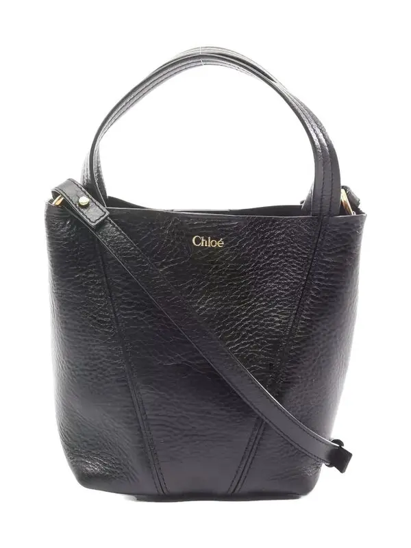 Chloé 2010s Small Spin Tote Bag - Black