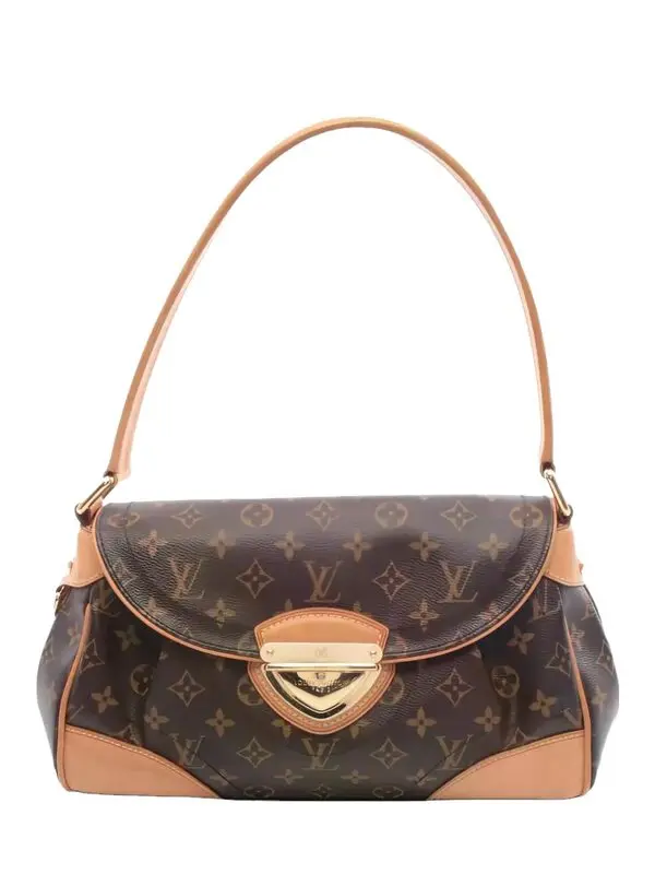 LOUIS VUITTON Beverly Mm Monogram Shoulder Bag - Brown