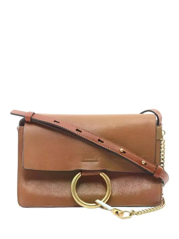 Chloé 00s Faye Shoulder Bag - Brown