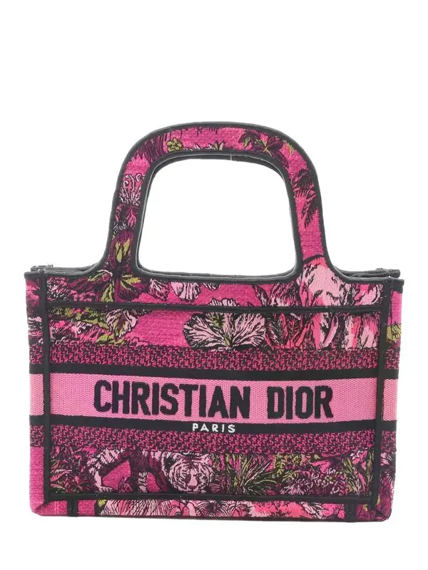Dior 2010s Mini Book Tote - Pink