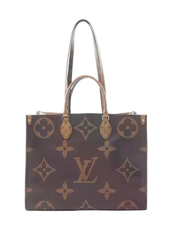 LOUIS VUITTON 2019 Gm Monogram Giant Reverse Tote Bag - Brown