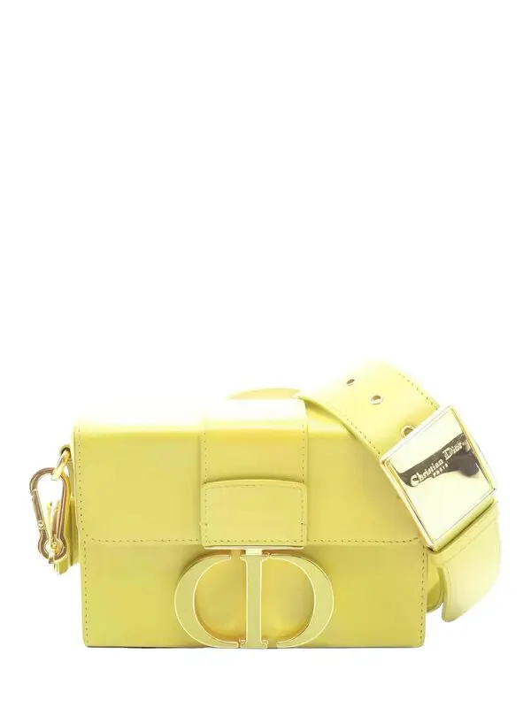 Dior 2010s 30 Montaigne Crossbody Bag - Yellow