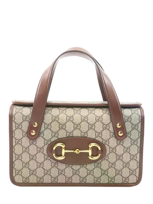 Gucci 2010s Horsebit Classic Gg Tote Bag - Neutrals