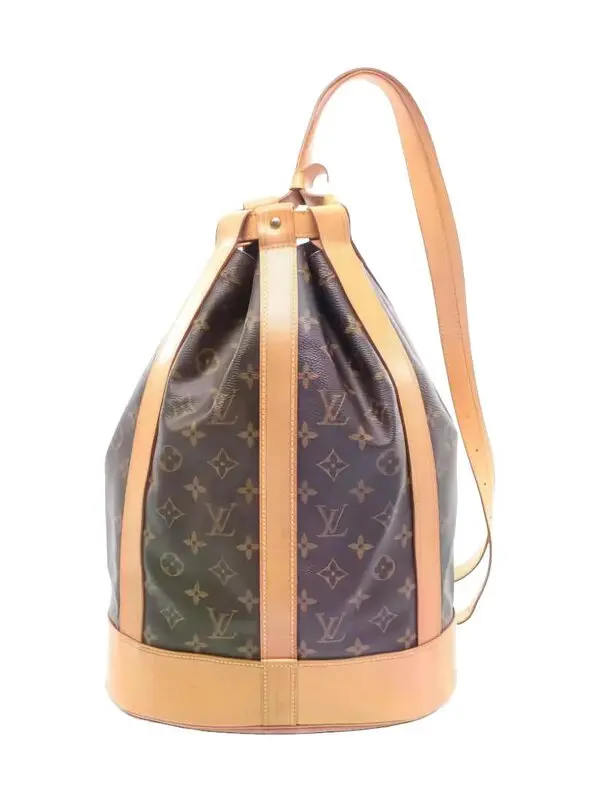 LOUIS VUITTON 1997 Randonnee Pm Monogram Shoulder Bag - Brown