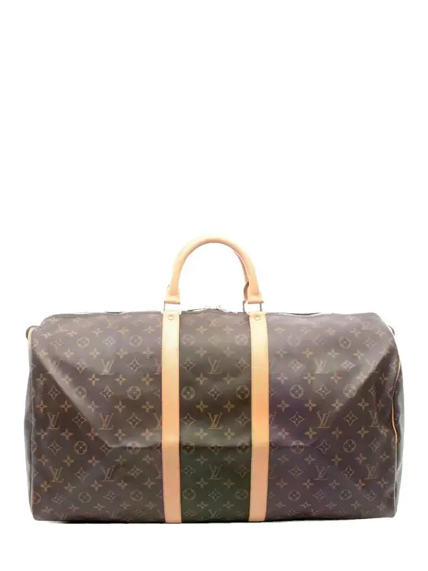 LOUIS VUITTON 2005 55 Keepall Monogram Luggage - Brown