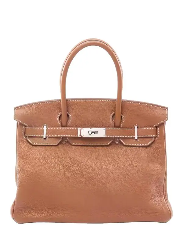 Hermès 2018 Birkin 30 Togo Tote Bag - Brown