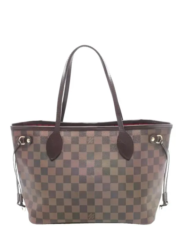 LOUIS VUITTON 2009 Neverfull Pm Tote Bag - Brown