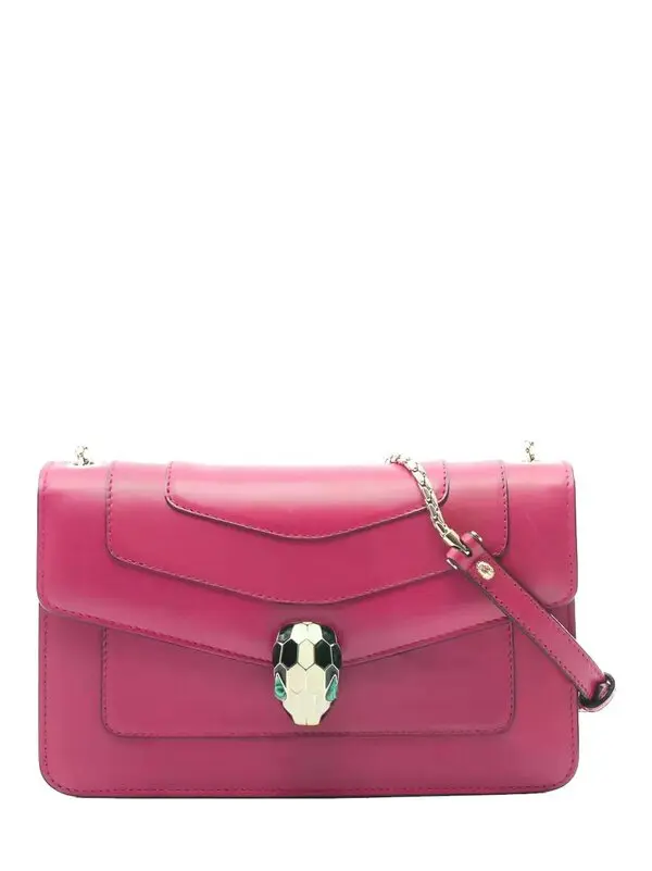 BVLGARI 2010s Serpenti Forever Shoulder Bag - Pink