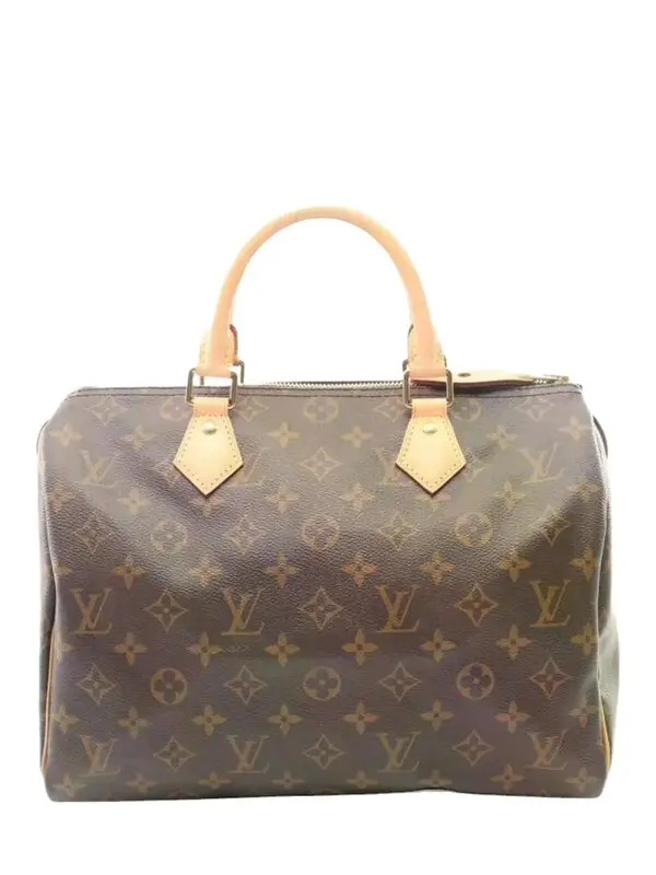 LOUIS VUITTON 2021 30 Speedy Handbag - Brown