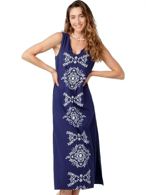 CABANA LIFE Essential Maxi Dress - Navy