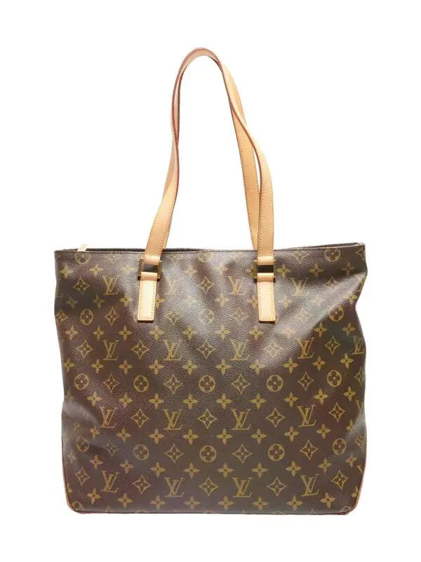 LOUIS VUITTON Cabas Mezzo Tote - Brown