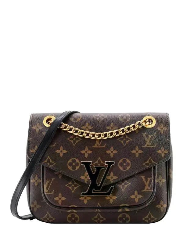 LOUIS VUITTON Passy Handbag Monogram Canvas - Brown