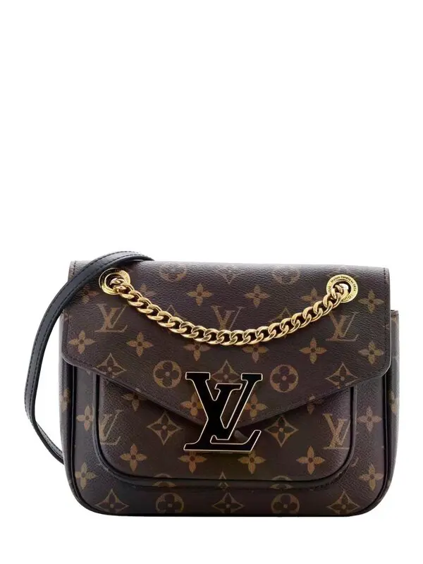 LOUIS VUITTON Passy Handbag In Monogram Canvas - Brown