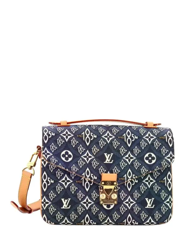 LOUIS VUITTON Pochette Metis Limited Edition Since 1854 Monogram Jacquard - Blue