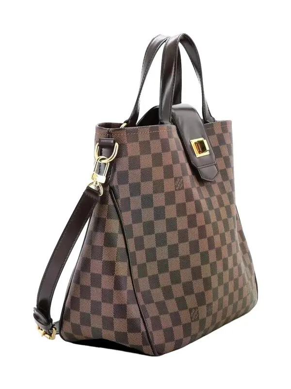 LOUIS VUITTON Cabas Rosebery Damier Tote - Brown