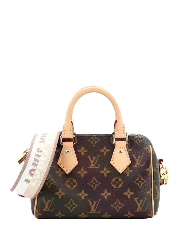 LOUIS VUITTON Speedy Bandouliere Monogram Canvas 20 - Brown