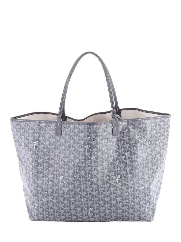 Goyard Saint Louis Gm Tote Coated Canvas - Gray